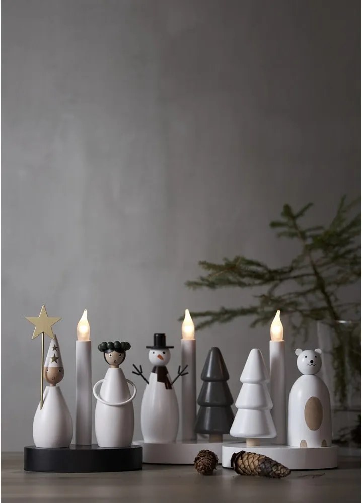 LED svícen do zásuvky (výška 21 cm) Christmas Joy – Star Trading