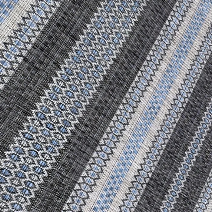 Vopi | Kusový venkovní koberec Sunny 4411 black - 240 x 340 cm