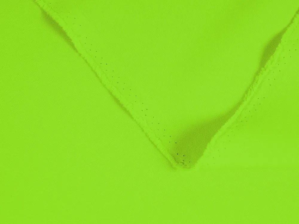 Biante Dekorační čtvercový ubrus Rongo RG-041 Zářivý zelený 70x70 cm