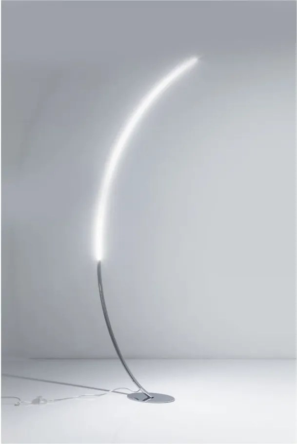 Stojací lampa ve stříbrné barvě Kare Design Codolo