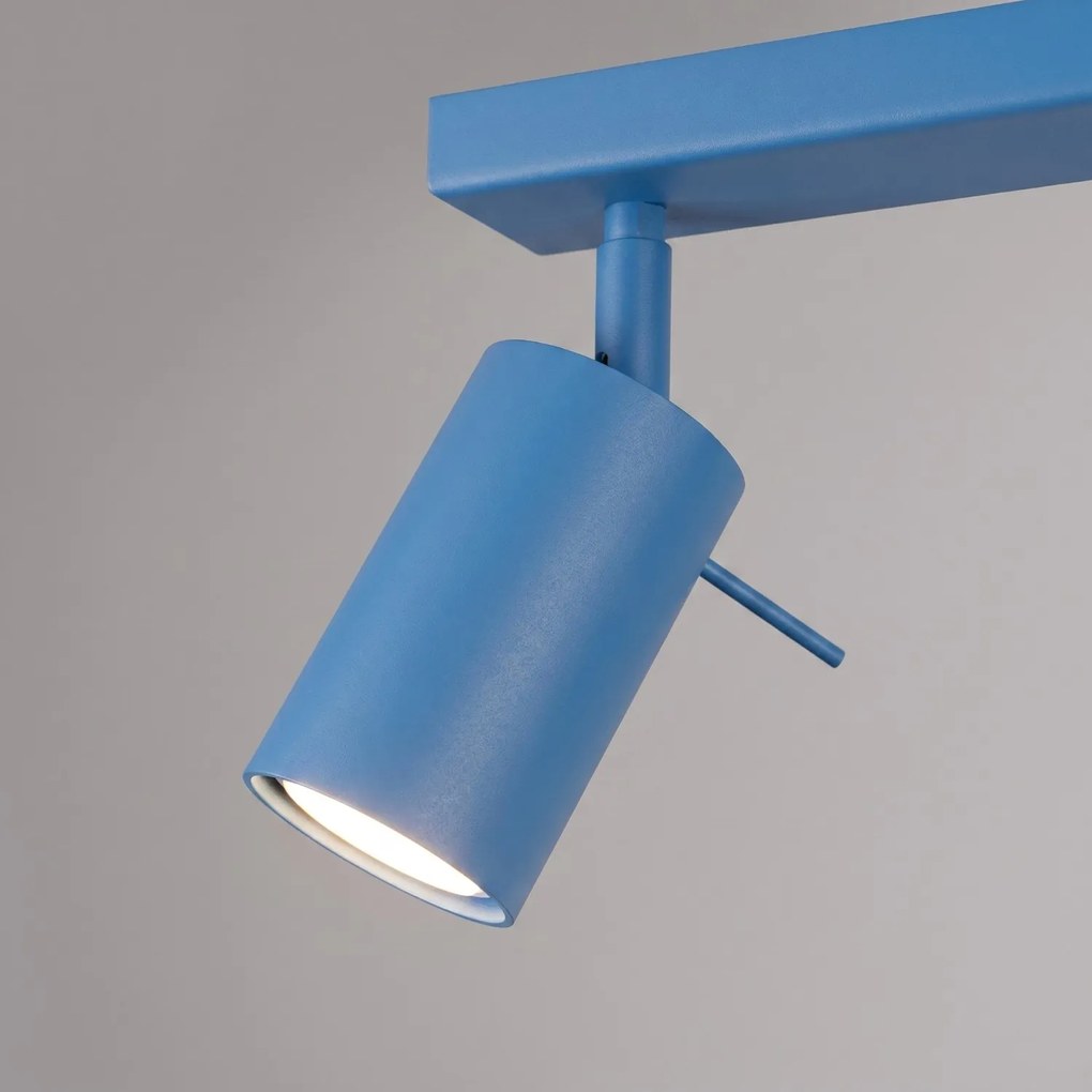 Sollux Lighting Stropní svítidlo RING 4L azurové