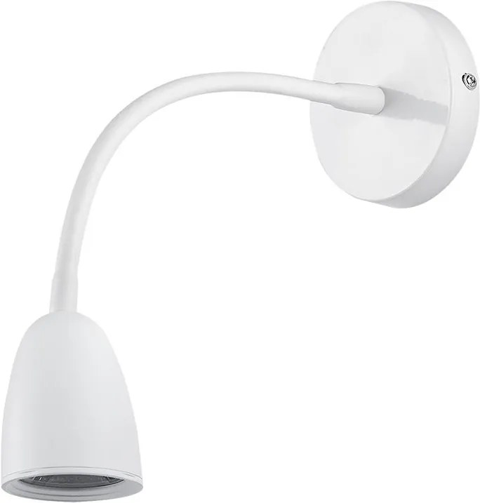 Solight LED nástěnná lampička, stmívatelná, 4W, 280lm, 3000K, bílá