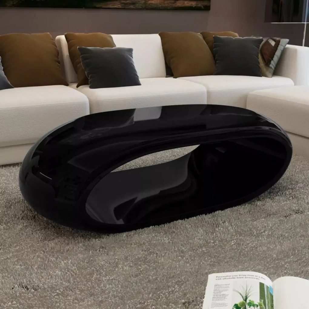 Konferenční stolek Hyper s dutinou | černý