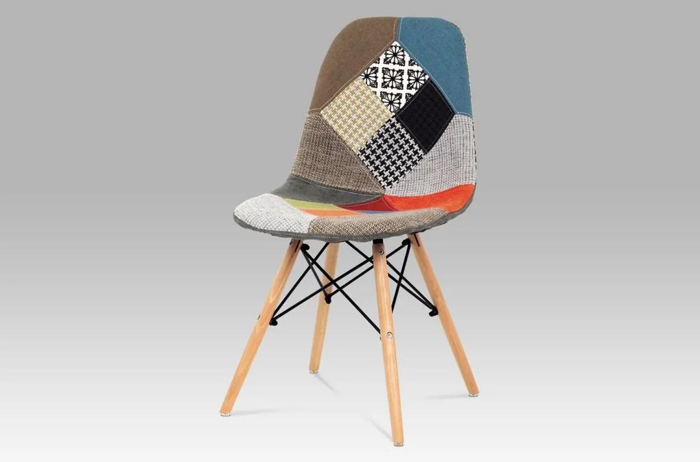 Jídelní židle patchwork / masiv buk