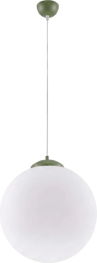 Sollux Lighting Závěsné svítidlo UGO 40 olivově zelené