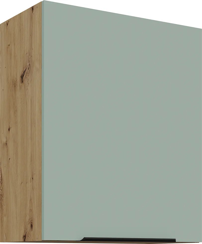 ARIA st | horní skříňka 60 G-72 1F policová | 60 cm | ANTI FINGERPRINT povrch | artisan/aquamarine