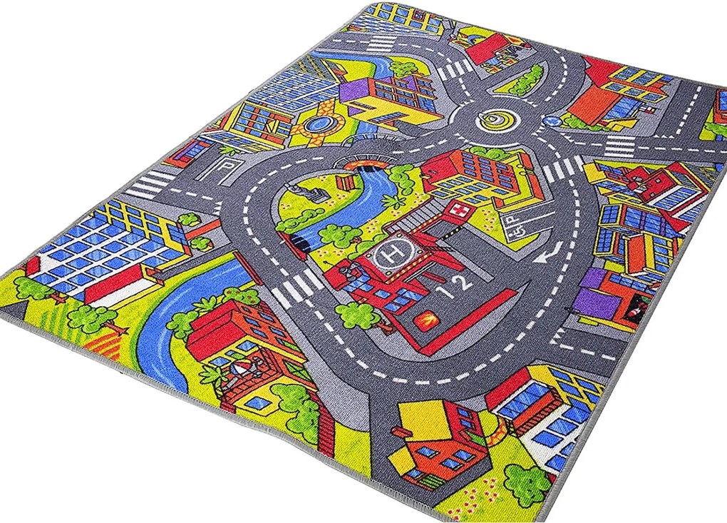 Dětský koberec SMART CITY