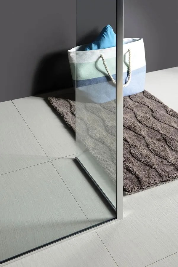 Polysan Modular Shower stěna 90 x 200 cm k instalaci na zeď pro připojení pevného panelu sklo čiré MS2A-90