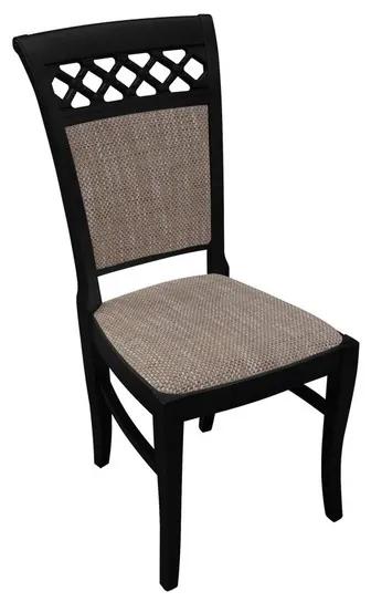 Židle JK52, Barva dřeva: bílá, Potah: Casablanca 2304