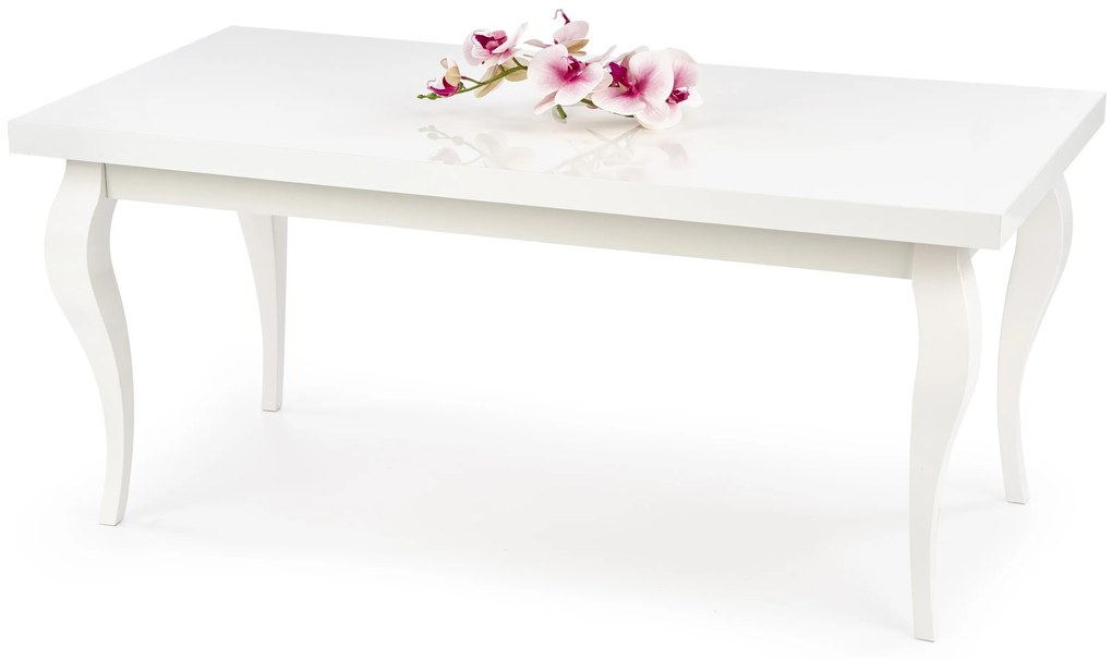 HALMAR Konferenční stolek MOZARTA barva: bílá