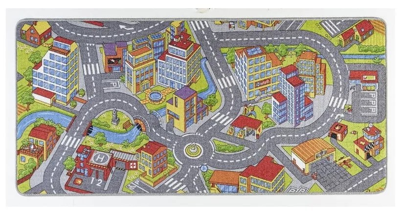 Dětský koberec Hanse Home Smart City, 140 x 200 cm