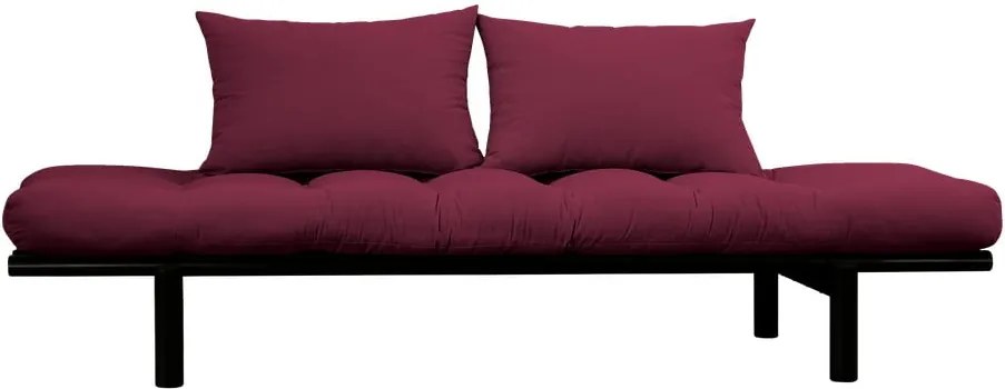 Pohovka Karup Design Pace Black/Light Bordeaux