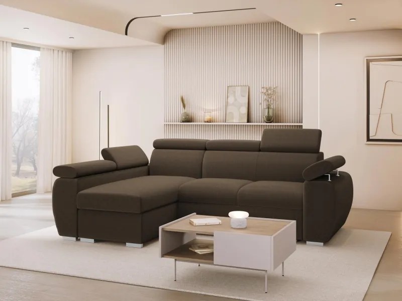 Rohová sedačka Giza Mini, Strana: pravá, Potah: Kronos 22