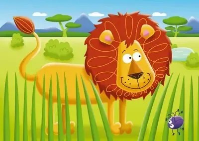 Ravensburger - Puzzle - Moje první puzzle Na Safari / 2+3+4+5 dílků /