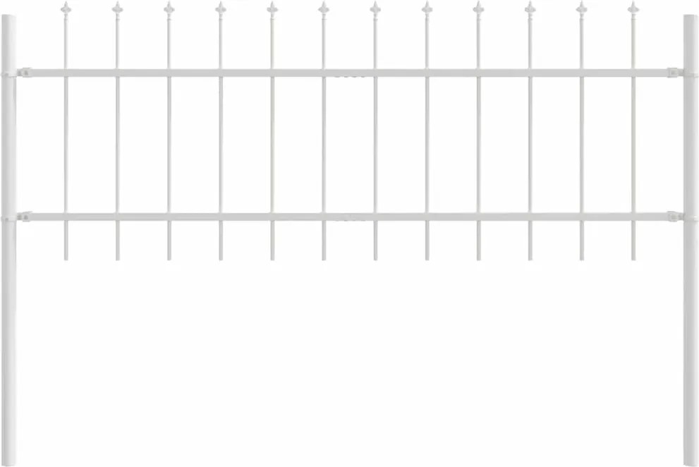 Zahradní plot WOERDEN 9 ks 15,3 x 0,6 m Práškově lakovaná ocel 3334178