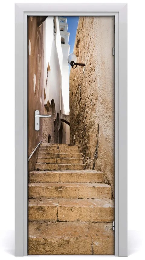 Fototapeta samolepící na dveře Izrael ulička 75x205cm
