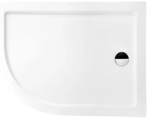 Besco Saturn asymetrická sprchová vanička Orientace: Pravá, Rozměr vaničky: 120x90cm