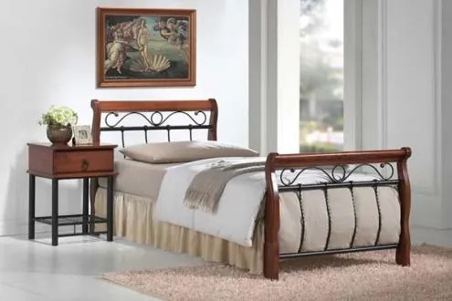 Kovová postel S3 - 90x200cm