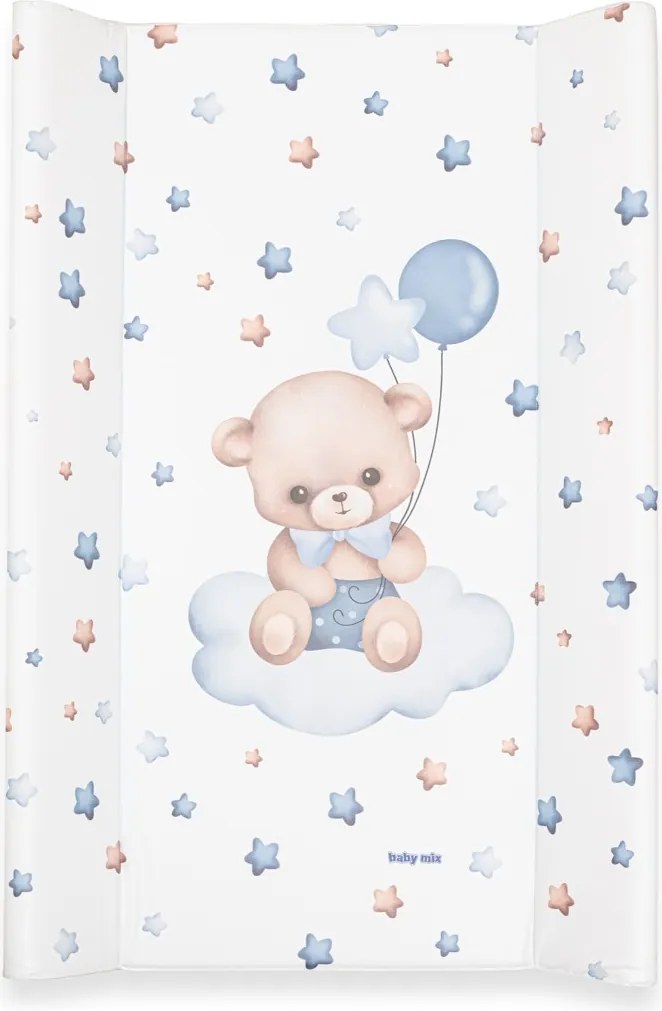 Přebalovací nástavec Baby Mix Medvídek 47x70cm modrý