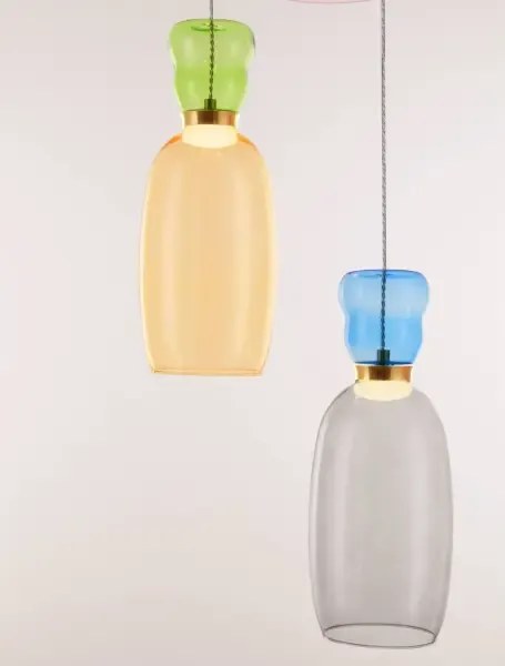 Designový lustr Pluma B