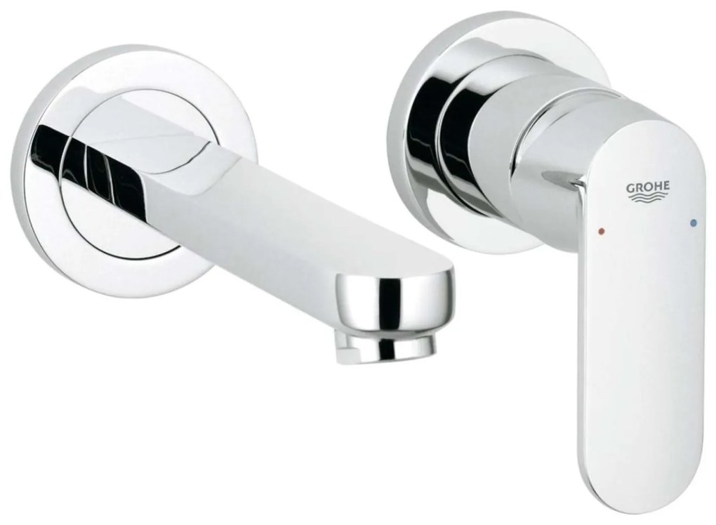 Grohe Eurosmart Cosmopolitan - Umyvadlová 2-otvorová baterie, chrom 19381000