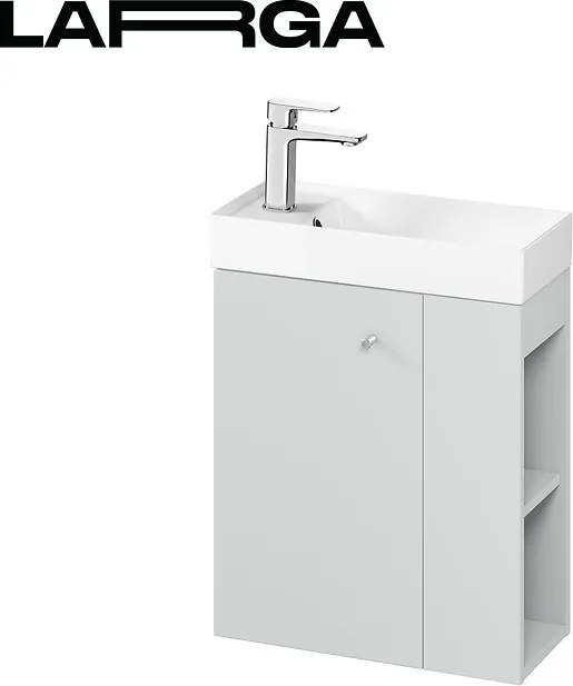 Cersanit Larga, umyvadlová skříňka 50cm, šedá, S932-066-DSM