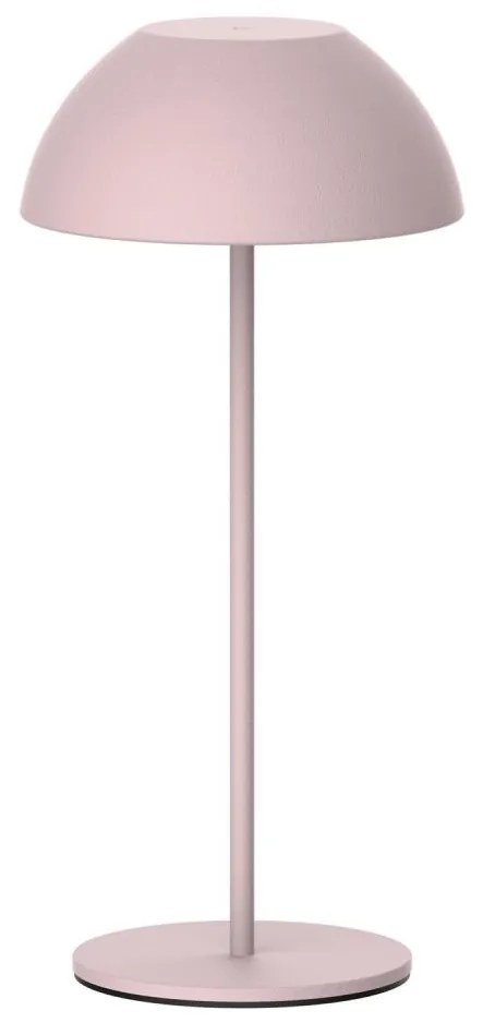 LED Stmívatelná stolní lampa TANZANIA LED/1,8W/5V USB 1800 mAh IP44 růžová Biano.cz