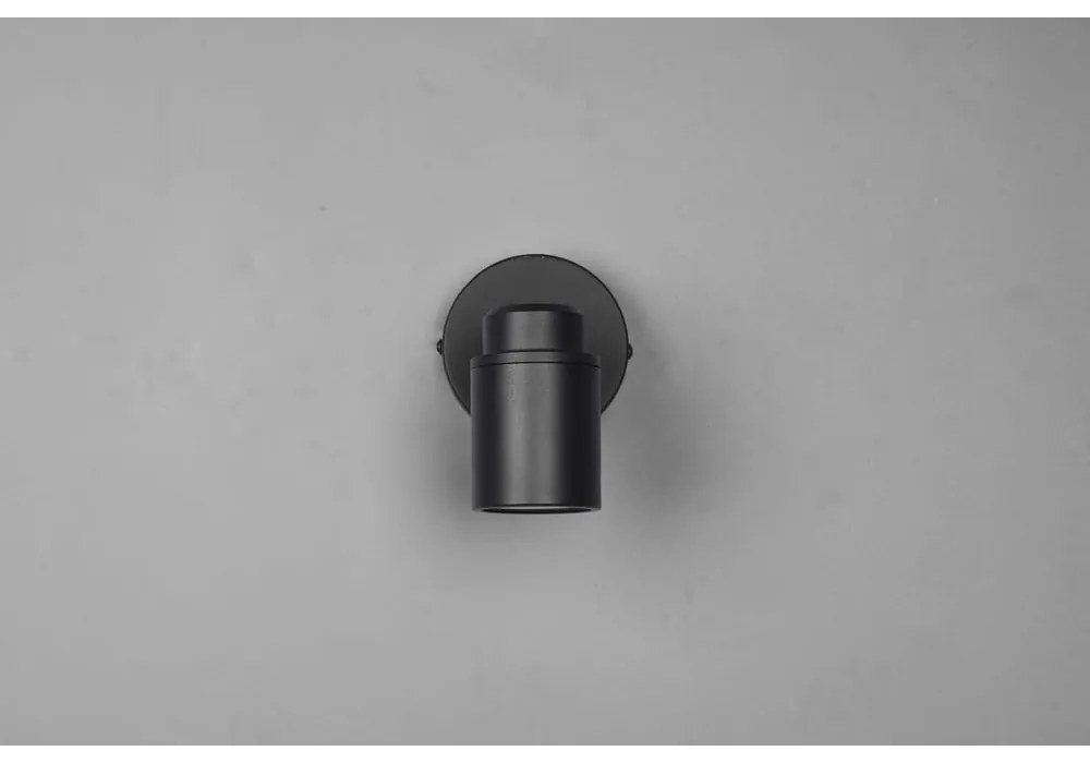 Matně černé kovové bodové svítidlo 10x9 cm Angelo – Trio