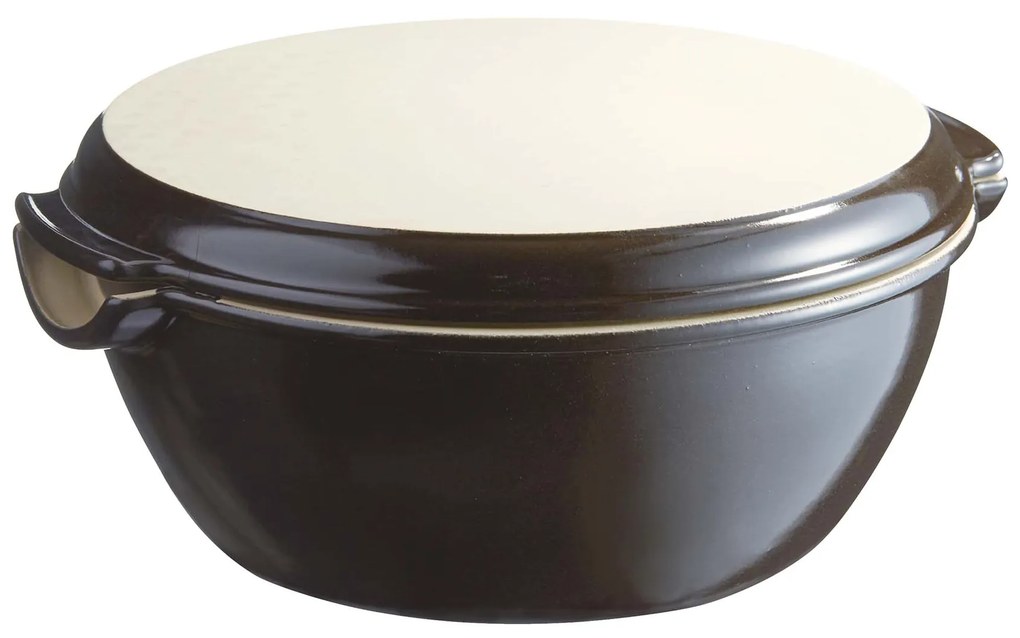 Emile Henry Forma na chleba 32,5 x 29,5 cm pepřová e-bal 799507