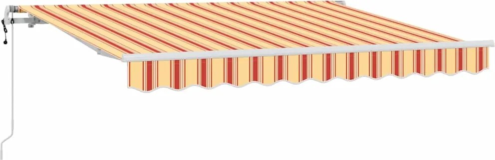 Stahovací markýza Žlutá 350 x 200 cm textil 3329689