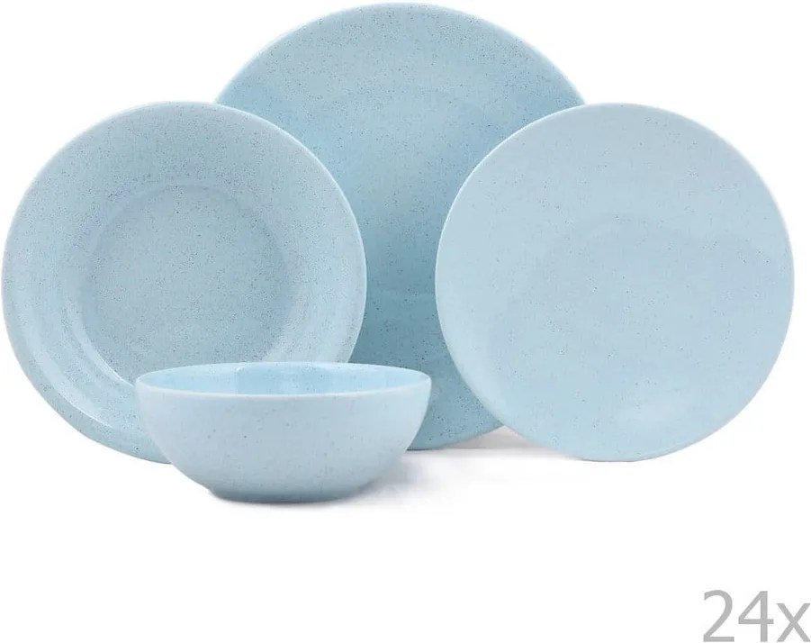 24dílná sada porcelánového nádobí Kutahya Fantine