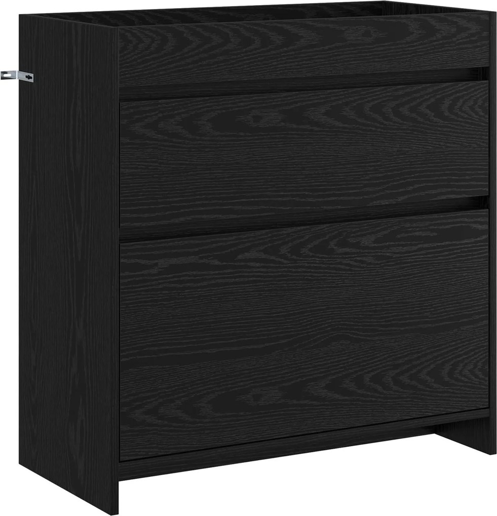 Sada koupelnového nábytku Černý dub 81 x 40 x 84,5 cm 3404267