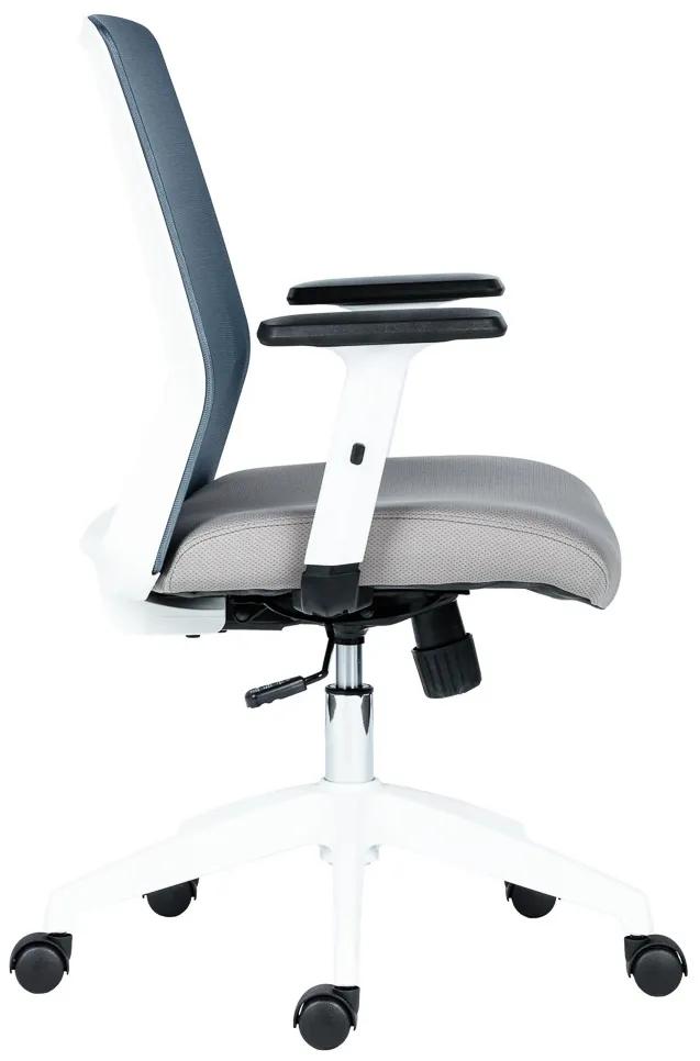 Antares Kancelářská židle Novello Barva: šedo/bílá