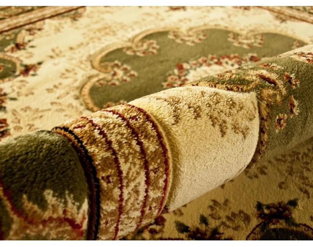 Kusový koberec klasický vzor zelený 200x300cm