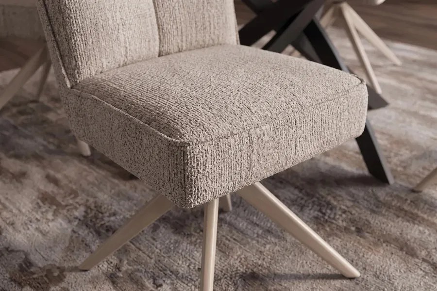 Designová otočná židle Narayan taupe