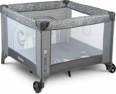 LIONELO Dětská ohrádka Lene Grey Stone