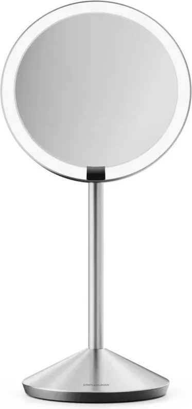 Kosmetické zrcadlo s osvětlením/zvětšovací (zvětšení 5x) ø 12 cm – simplehuman