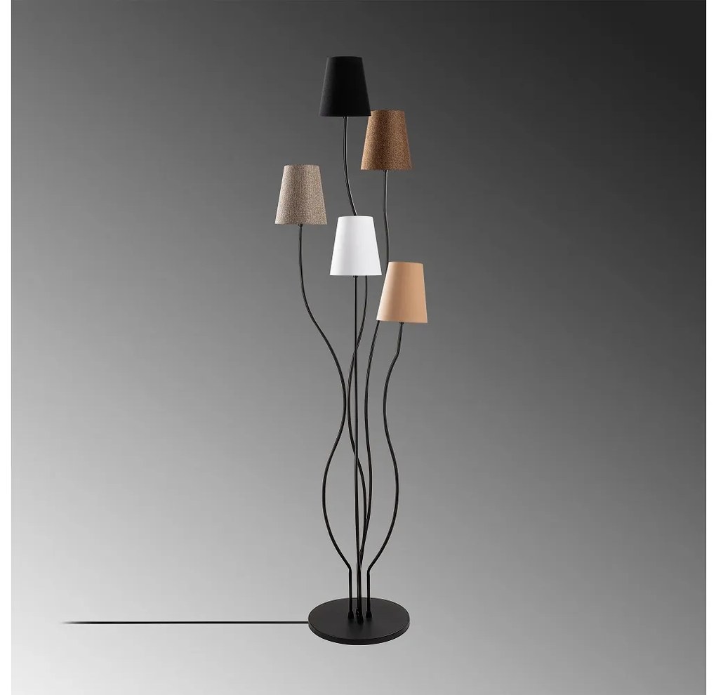 Designová stojanová lampa Daneil III 160 cm vícebarevná