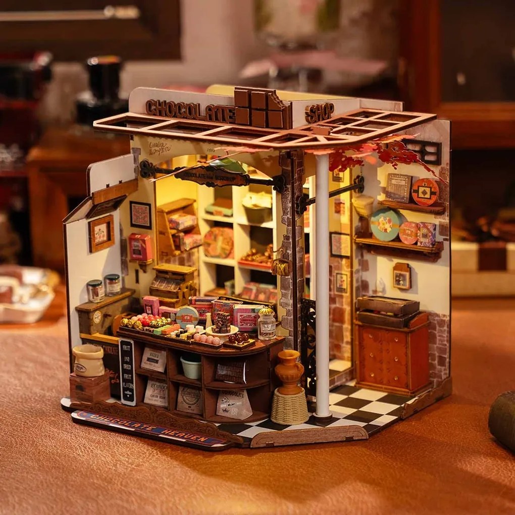 RoboTime Miniatura domečku Henryho čokoládovna