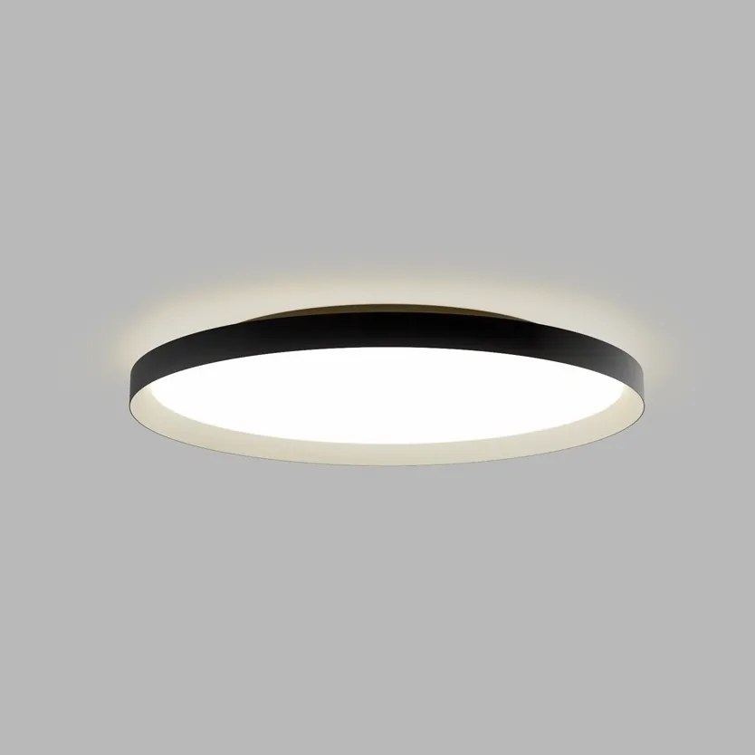 LED2 12749537ZBTW Moon, stropní svítidlo, 60W LED 3000-4000K ZIGBEE TW, černá-champagne, Ø60cm