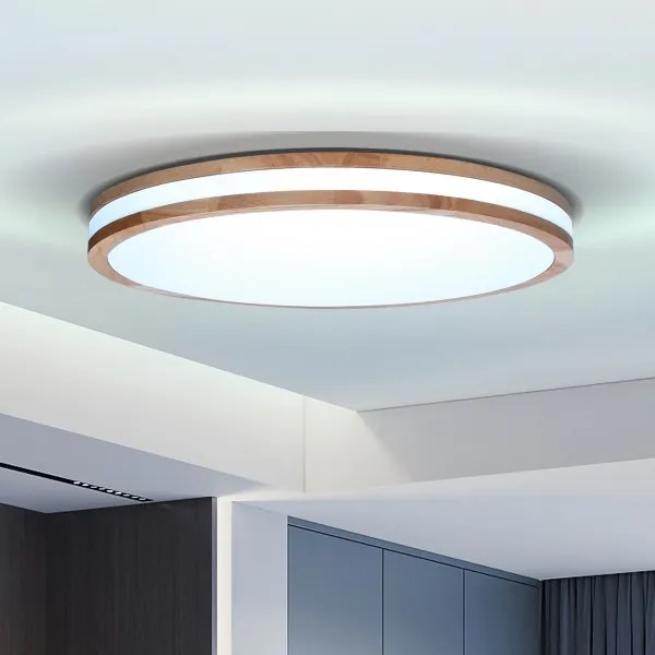 Brilagi-LED Stmívatelné svítidlo MOLINA LED/72W/230V 3000-6500K dub pr. 78 cm+DO