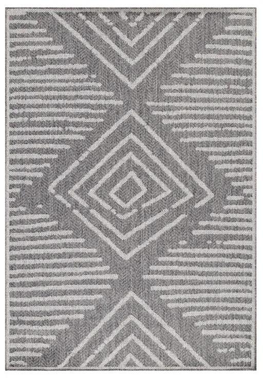 Ayyildiz koberce AKCE: 80x150 cm Kusový koberec Aruba 4902 grey – na ven i na doma - 80x150 cm