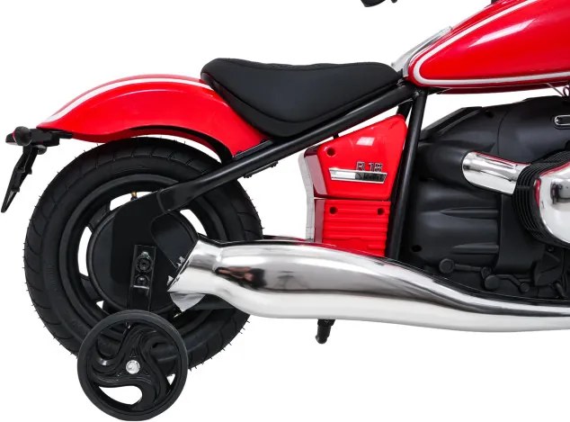 Elektrická motorka BMW R18 červená