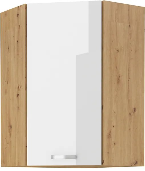 Kuchyňská skříňka Artisan 60x60 GN-90 1F (45°) Barva dvířek bílá lesk