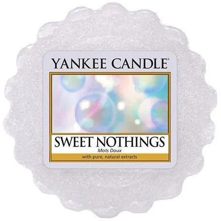 Yankee Candle Vosk do aromalampy Yankee Candle - Sweet Nothings, modrá barva, vosk