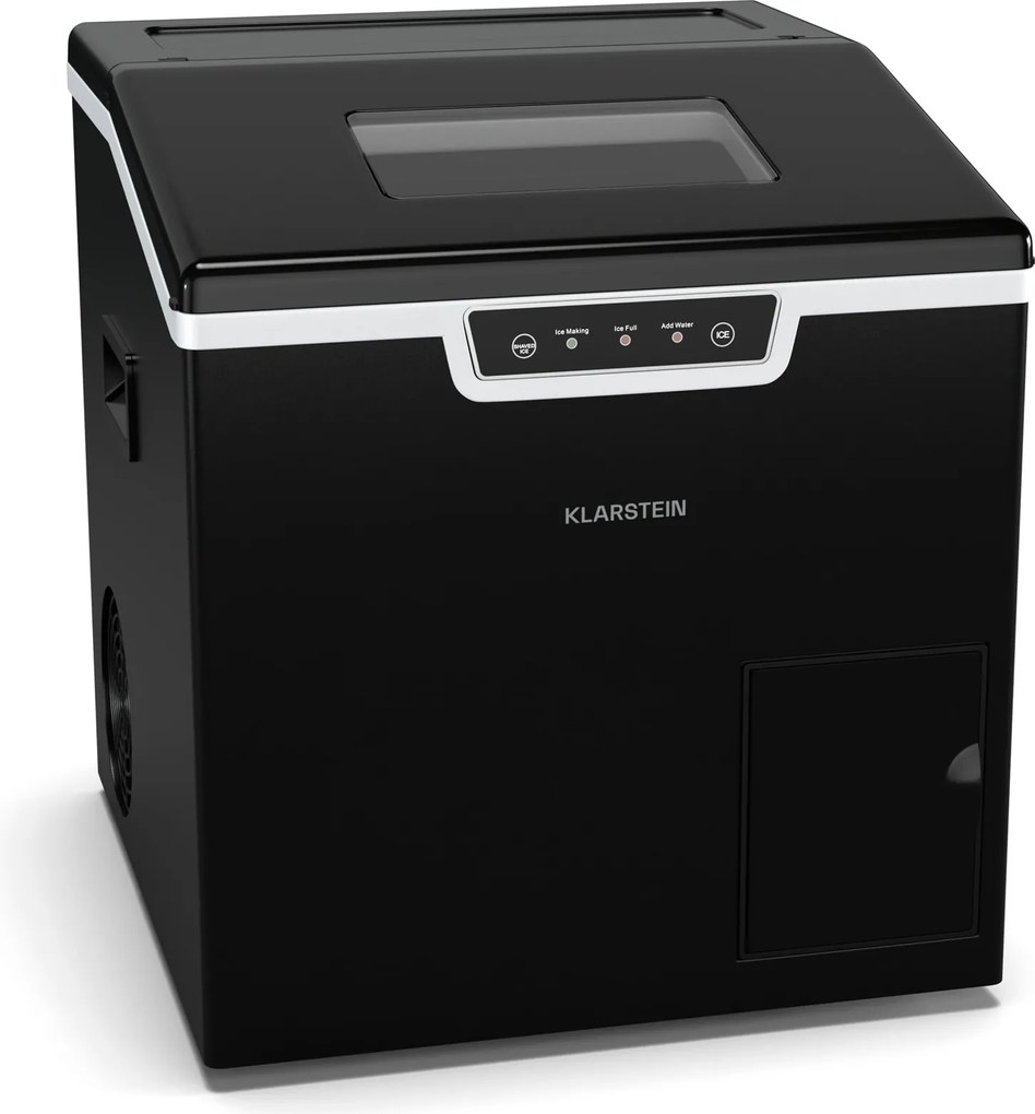 Klarstein Icefestival Bullet průmyslový výrobník kostek ledu, 400W, 3 litry, 20kg/24h