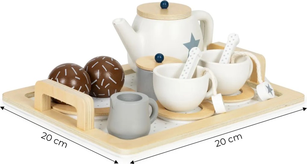 Dětská čajová sada TEA ECOTOYS 17 ks vícebarevná