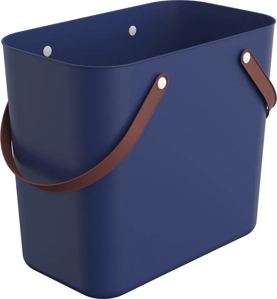 Rotho Nákupní taška, kabelka, plastová MULTIBAG, dl. uši - tm.modrá, 25l