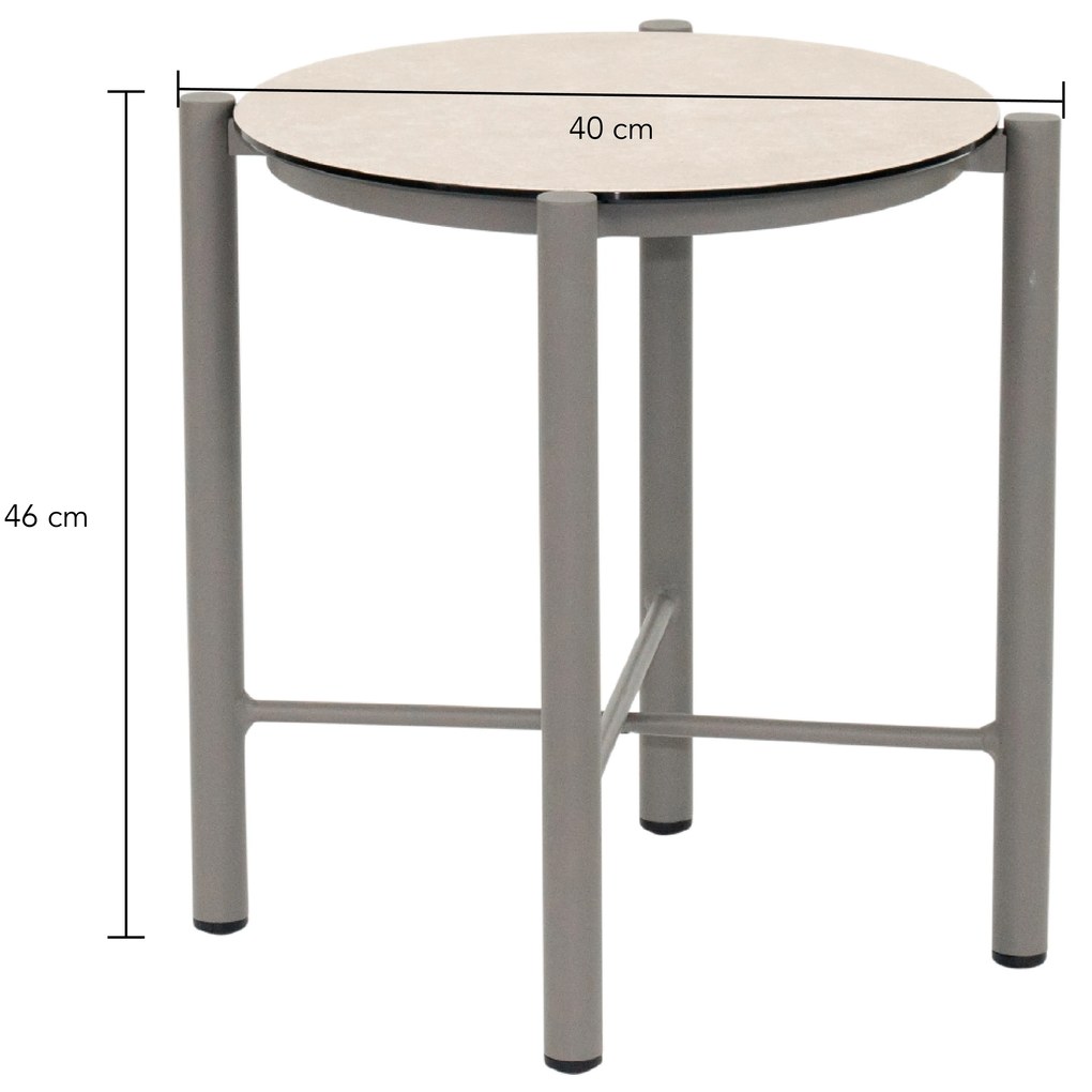 BORA BORA příruční stolek 40 cm AppleBee