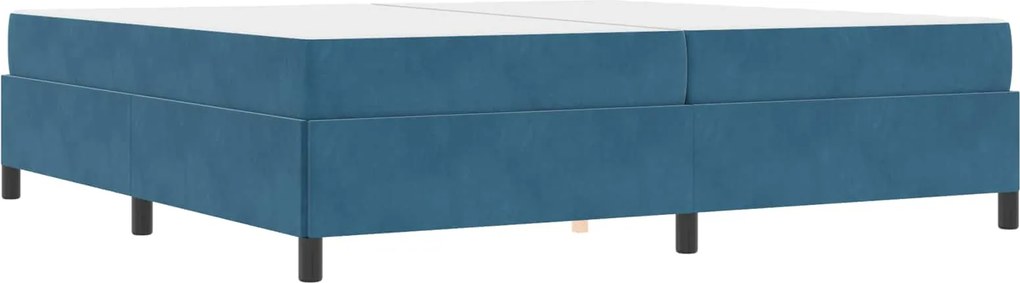 Rám postele Tmavě modrá 200 x 200 cm textil 3399088
